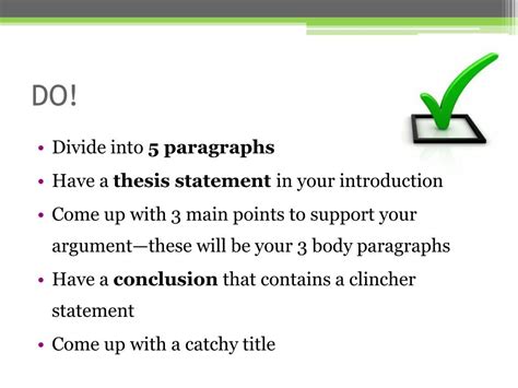 Ppt Five Paragraph Persuasive Essay Powerpoint Presentation Free