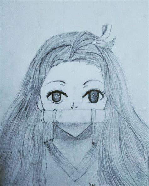 Nezuko Kamado Sketches Female Sketch Art