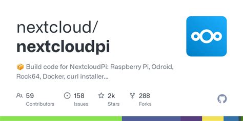github nextcloud nextcloudpi 📦 build code for nextcloudpi raspberry pi odroid rock64