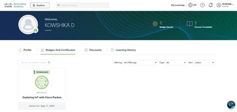 kowshika d on linkedin iot iotwithciscopackettracer