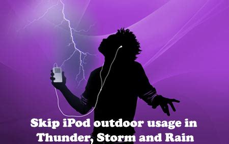 Avoid IPod While Jogging In Lightning Storm Or Thunder Reports Doctor TechGadgets
