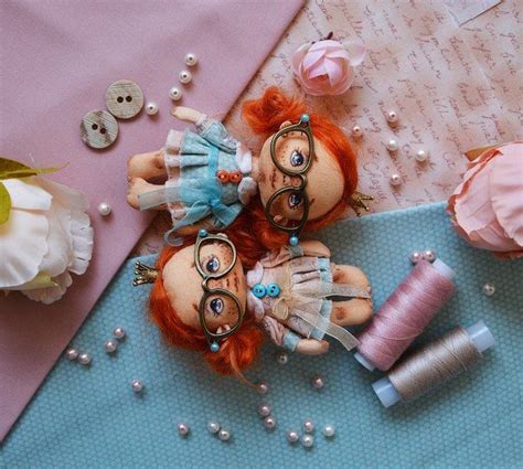 Мастерская игрушек Handmade рукоделие Art Dolls Cloth Cloth Dolls Handmade Dolls Handmade