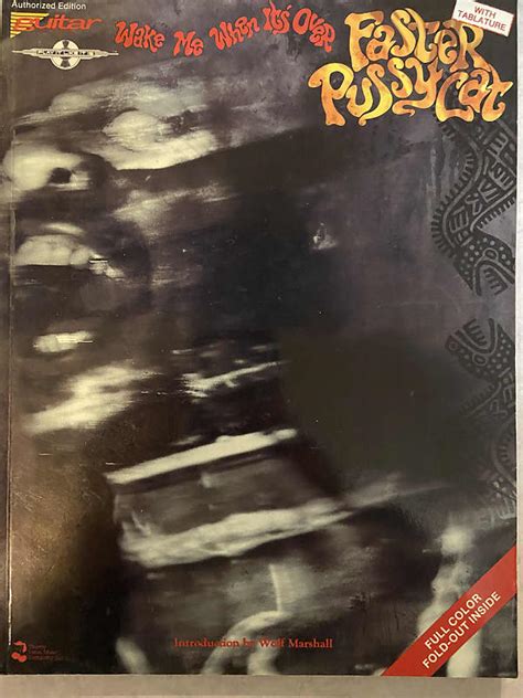 Faster Pussycat Wake Me When Its Over Guitar Tab Reverb