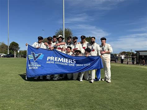 Division 1 Premiers Dingley — Cricket Southern Bayside