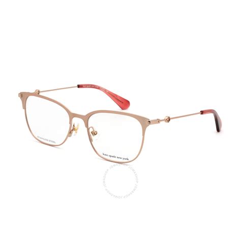 Kate Spade Demo Square Ladies Eyeglasses Marlee 0au2 52 716736323787