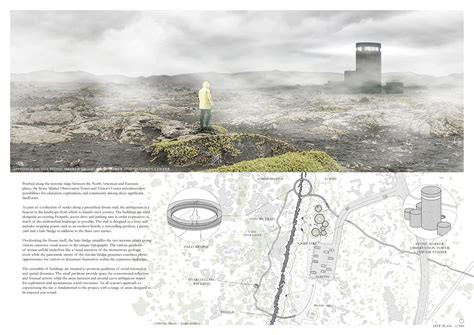 Architecture Project Faceted Concrete Structure With Volcanic Aggregates Amidst Tectonic