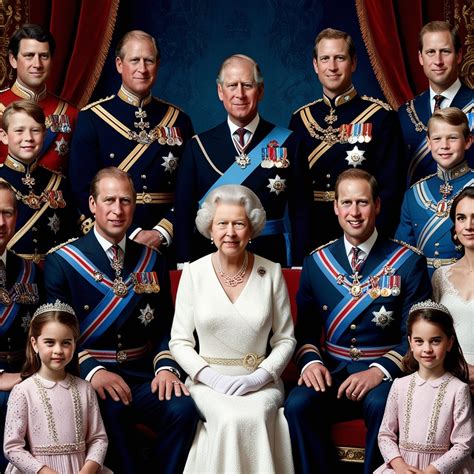 Royal Beautiful Picture Of Queen Elizabeth And Her Precious Great