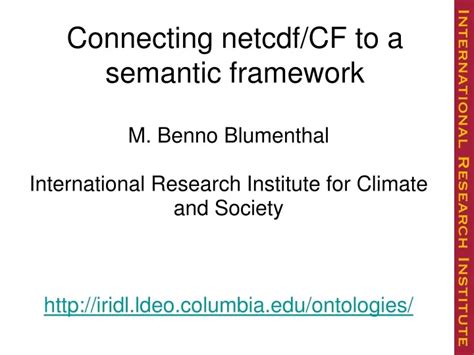 Ppt Enhancing Earth Science Metadata With Rdfowl Semantic Framework