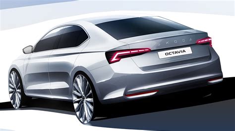 2024 Skoda Octavia Looks Great In Official Sketches The Real Thing Won