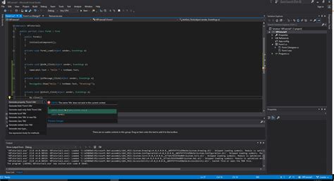 Visual Basics Me Keyword Not Existing In Current Context