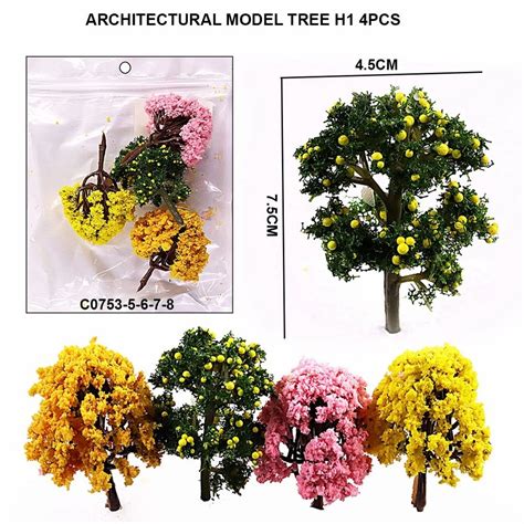 7 5cm Green Architectural Model Tree H1 4pcs At ₹ 35 Piece In Mumbai Id 2853516880930
