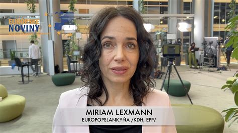 Miriam Lexmann O Stážach Nemôže To By Zneužitie Mladého človeka Ako