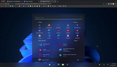 Github Rtopdarwindows 11 Clone Codemite Windows 11 Clone Using Html