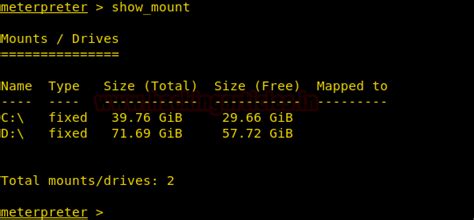 Meterpreter File System Commands Cheatsheet
