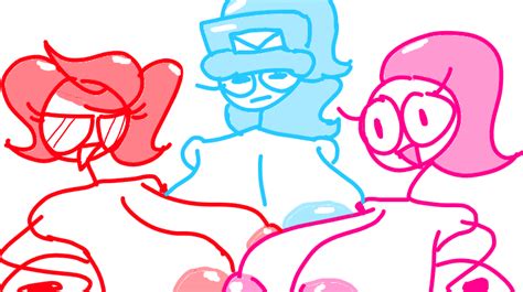 Rule 34 2023 3girls Areola Areolae Big Areola Big Breasts Blue Hair Breasts Dick Figures