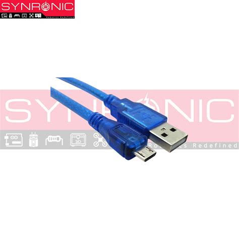 Nodemcu Leonardo Due Micro Usb Programming Cable 30cms Synronic