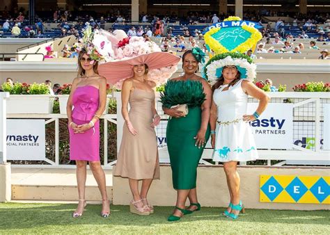 Del Mar Opening Day Hats Contest