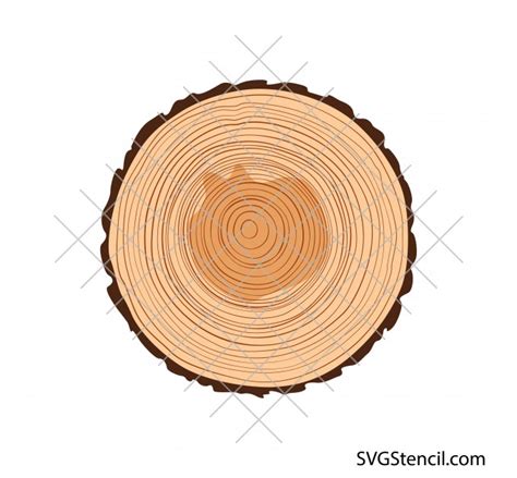 Wood Grain Svg Industrial Wood Svg Tree Cookie Svg Svgstencil