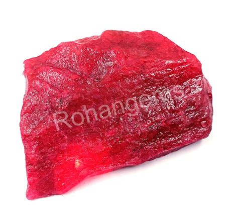 Ruby Rough Natural Rough Stone 23985 Carat Certified Loose Gemstone