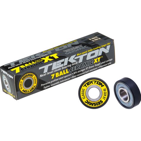 Seismic Tekton 7 Ball Ceramic Xt Classic In Skateboard Bearings
