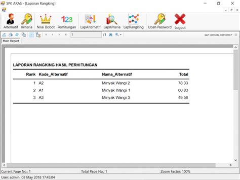 Source Code SPK Metode ARAS Dengan VB Net TugasAkhir Id