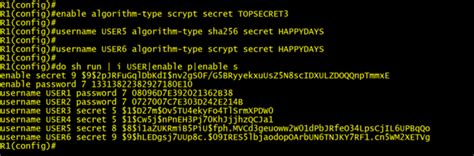 cisco ios ios xe local password authentication best practices