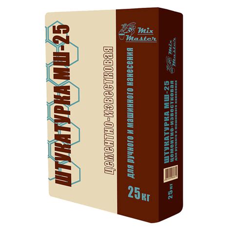 Штукатурка цементно-известковая MixMaster МШ25 25 кг — купить в Пскове ...