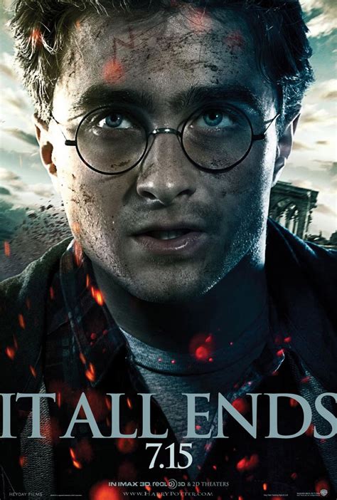 New Harry Potter And The Deathly Hallows Part 2 Character Poster Harry Potter Filmofilia