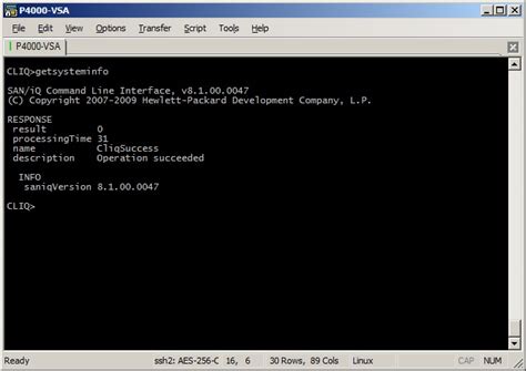 Cliq The Hp Lefthand Saniq Command Line Juanmas Blog
