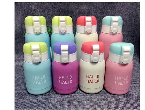 180350 Ml 미니 보온병 컵 다채로운 스테인레스 스틸 병 진공 플라스크 보온병 Garrafa Termicabottle Trapthermos Beer Bottle