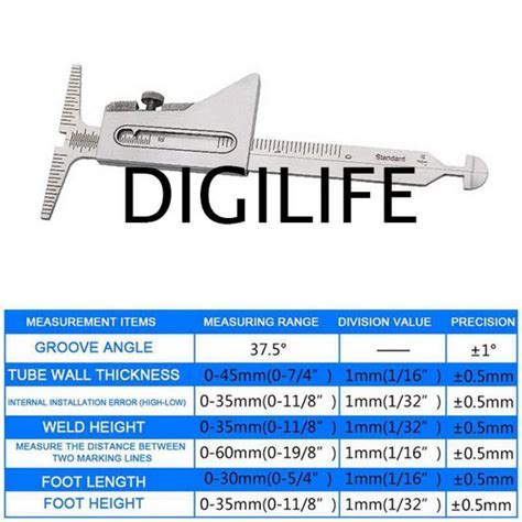 Jual Hilo Welding Gauge Hi Lo Inspection Ukur Las Hi Lo Pipe Gage