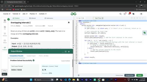Govind Nair On Linkedin Geeksforgeeks Dsachallenge Codingjourney