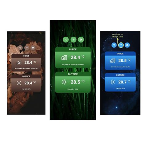 Indoor Outdoor Room Temperature Thermometer App Per Android Download