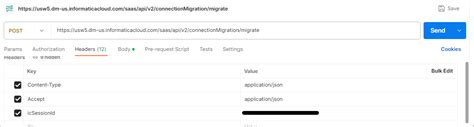 How To Migrate Or Update The Connections In Mappings And Tasks Using Rest Api In Cdi
