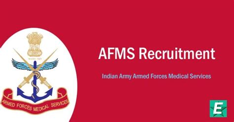 Afms Medical Officer Recruitment 2025 For 225 Vacancy