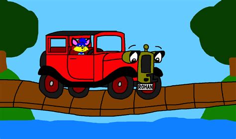 Rohan The Red Car With Alex The Fox — Weasyl