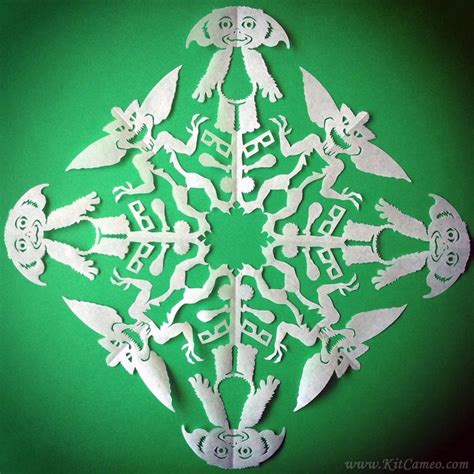 Geeky Snowflake Patterns PS Tech