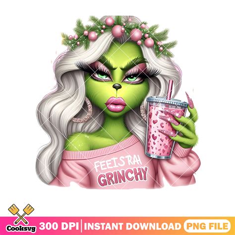 Girl Grinch Feelings Extra Png Grinch Girl Shirt Png The Grinch Png Cooksvg
