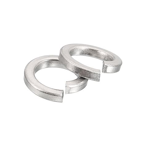 Uxcell 150 Pack Spring Lock Washer 316 Stainless Steel M5 Split Lock Washer Assortment