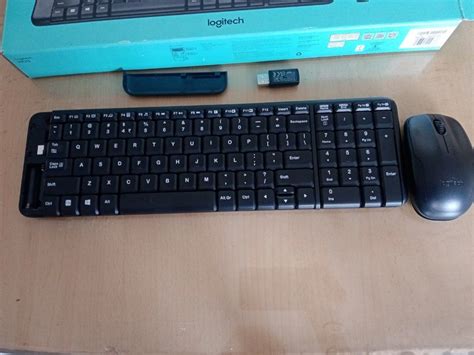 LOGITECH Wireless Keyboard And Mouse Computers Tech Parts Accessories Computer Keyboard
