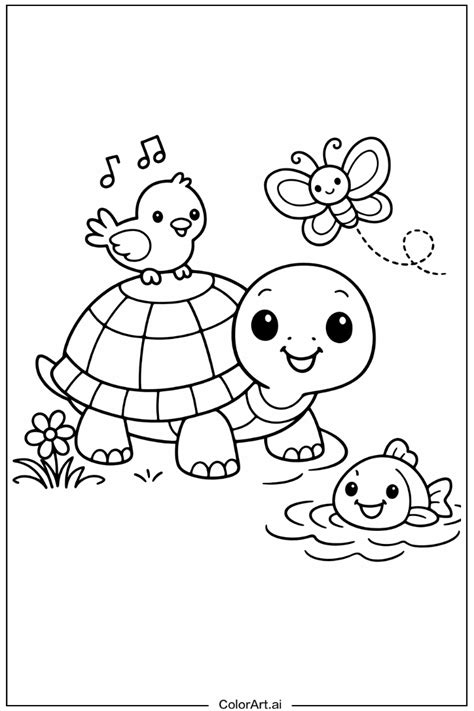 39 Páginas Para Colorear Tortugas Gratis