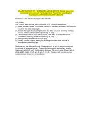 More Explicit HW Assignment Expectations Docx CLARIFICATIONS ON HOMEWORK ASSIGNMENTS Simply