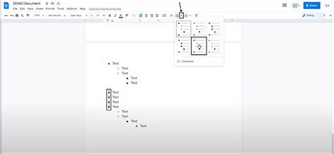 How To Add Bullet And Sub Bullet Points Lists In Google Docs