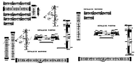 Different Structural Units Detail Section 2d View Cad Construction Block Dwg File Artofit