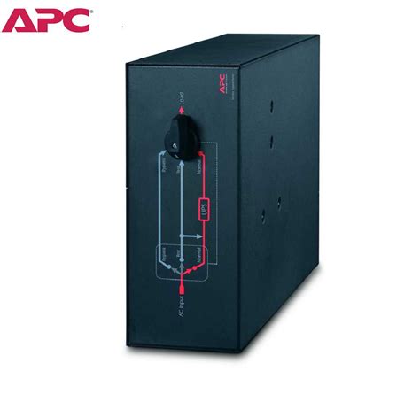 Apc Sbp10krmi4u Service Bypass Panel 230v 100a Rt 7 5 10kva Hardwire Input Iec 320 Output