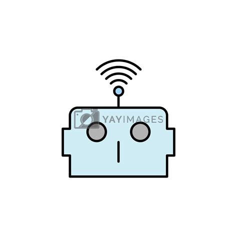 Robotics Robot Outline Icon Signs And Symbols Can Be Used For Web Logo Mobile App Ui Ux On