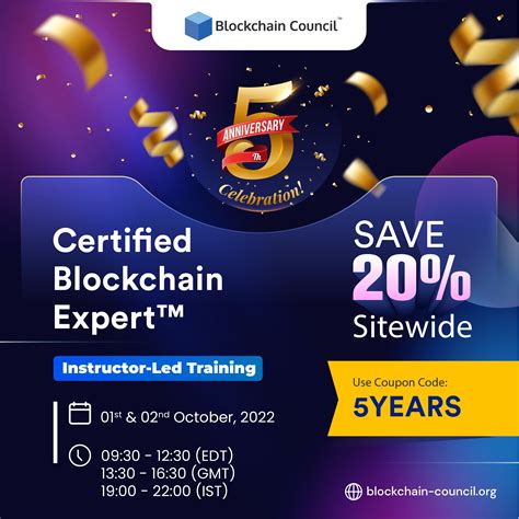 Celebrating Five Years Of Blockchain Council Rblockchaincouncil