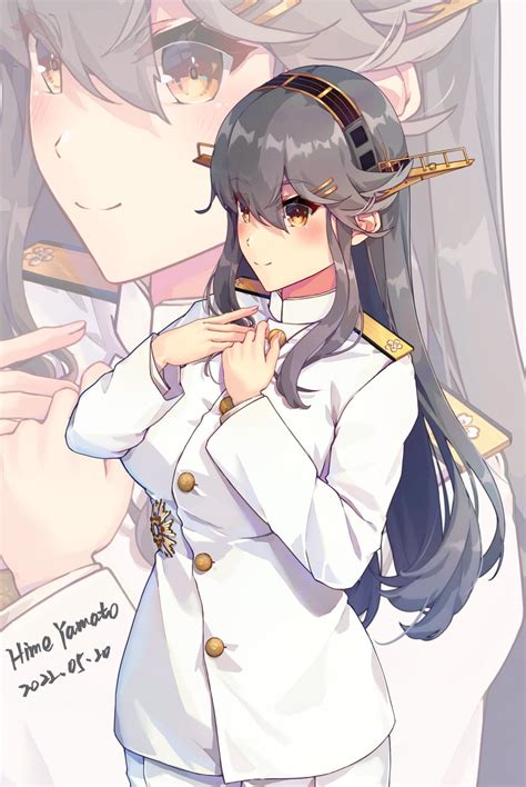 Haruna And Haruna Kai Ni Kantai Collection Drawn By Himeyamato Danbooru