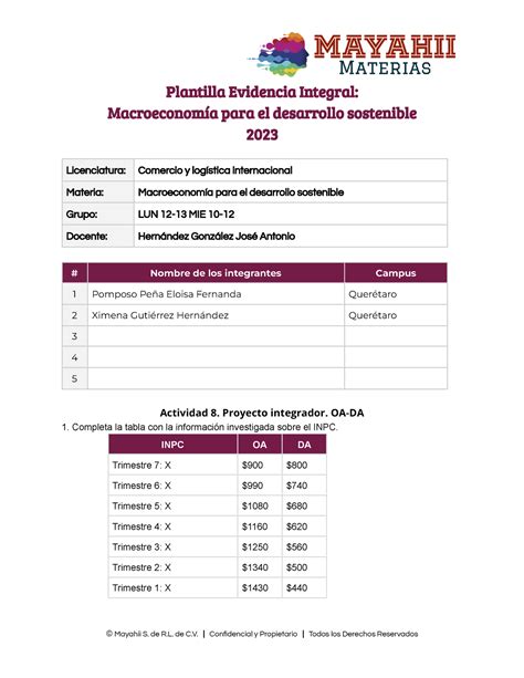 Act 8 Macro Efpp Uvm Plantilla Evidencia Integral Macroeconomía Para El Desarrollo