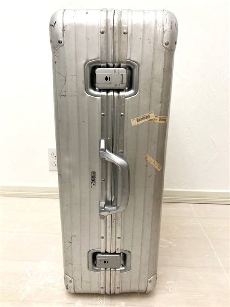 【樂淘letao】日本代購代標第一品牌－【廃版人気】リモワ Rimowa ヴィンテージ Topas トパーズ プルタブ スーツケース 80l